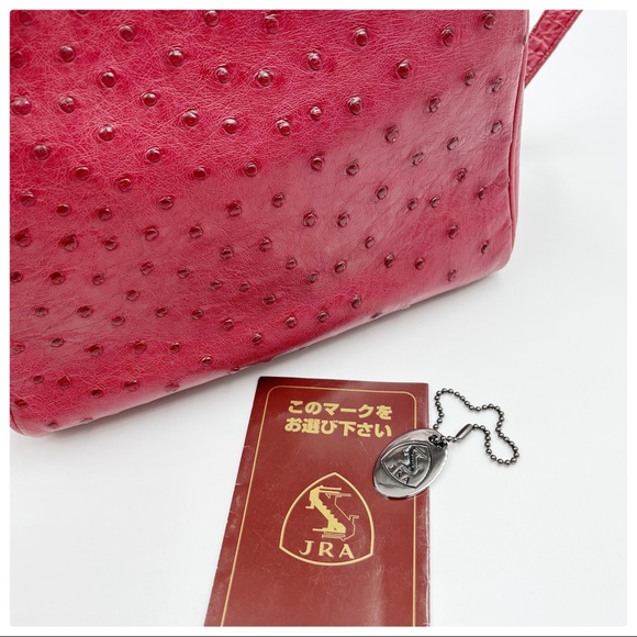 JRA | Bags | Genuine Ostrich Leather Crossbody Bag | Poshmark